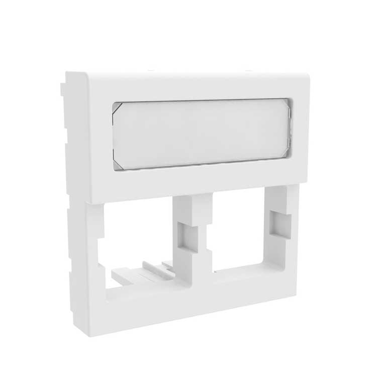 M12FR-262 UNSH FP, 2 PORT, WH, ECO – Rexcom