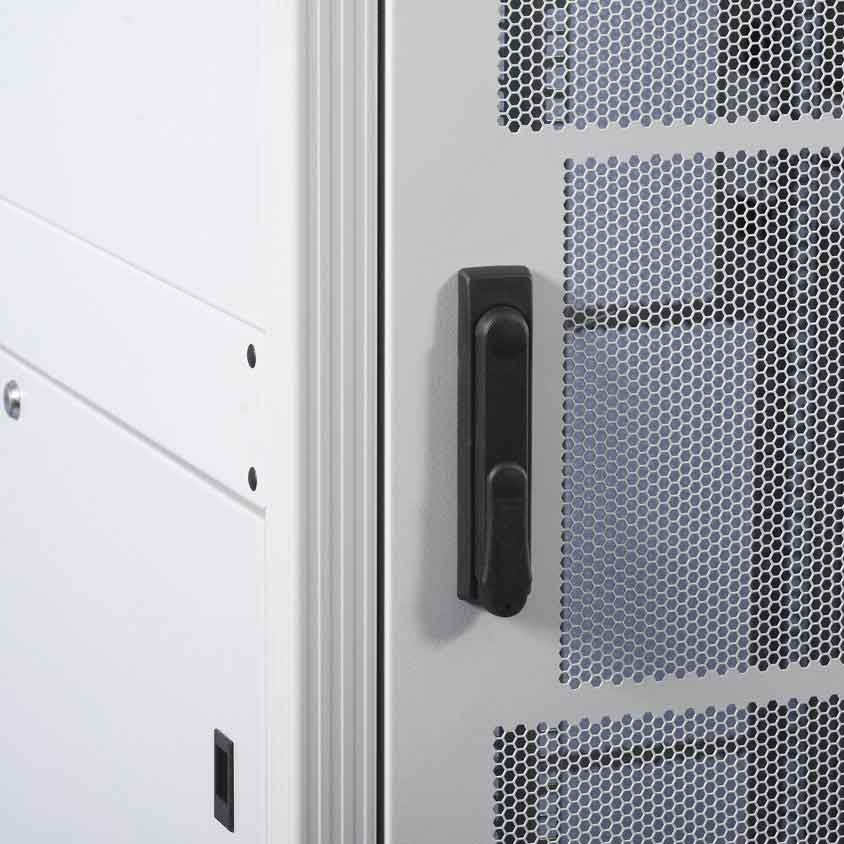 Serverkast 46HE 800×1000 lichtgrijs – Rexcom